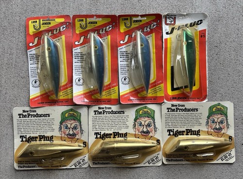 Luhr Jensen J plug size 5 and THe Producers Tiger Plug size 5 lot | eBay