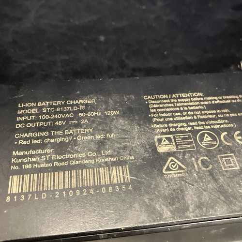 Rad Power ST Rad Power Bikes 48V 2A Battery Charger Power STC8137LD SHC ...