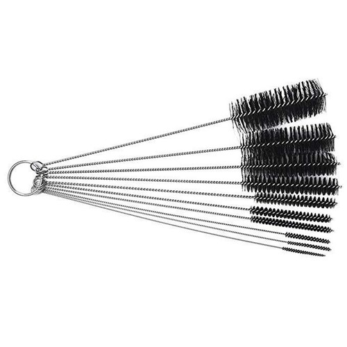 Lab Brush Set of 10 for pipe cleaner test tube glassware bottle tubing ...