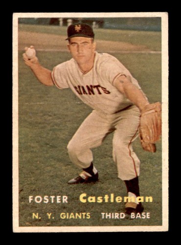 1957 Topps #237 Foster Castleman VG/VGEX X3214503 | eBay