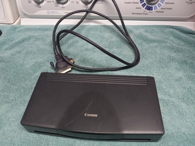 Canon Bjc-80 K10156 Color Bubble Jet Portable Printer 13v for sale ...