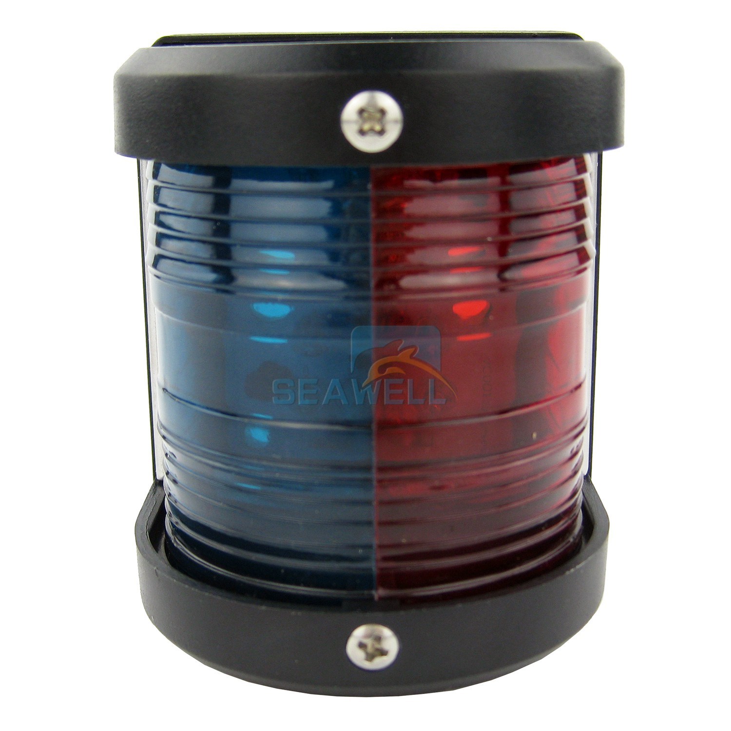 12V LED Marine Bi-Color Navigation Light Waterproof Boat Side Red Green ...