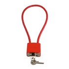NEW Mascon 15" Gun Lock Cable Safety MCL02-P-15R w/ 2 Keys Red Color | eBay