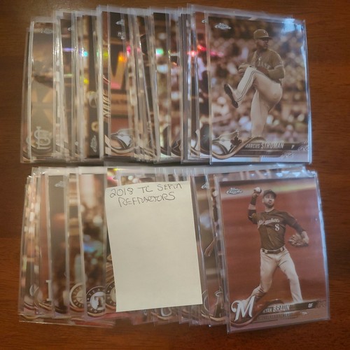 2018 Topps Chrome SEPIA Refractors Baseball Cards! - You PICK!!! | eBay