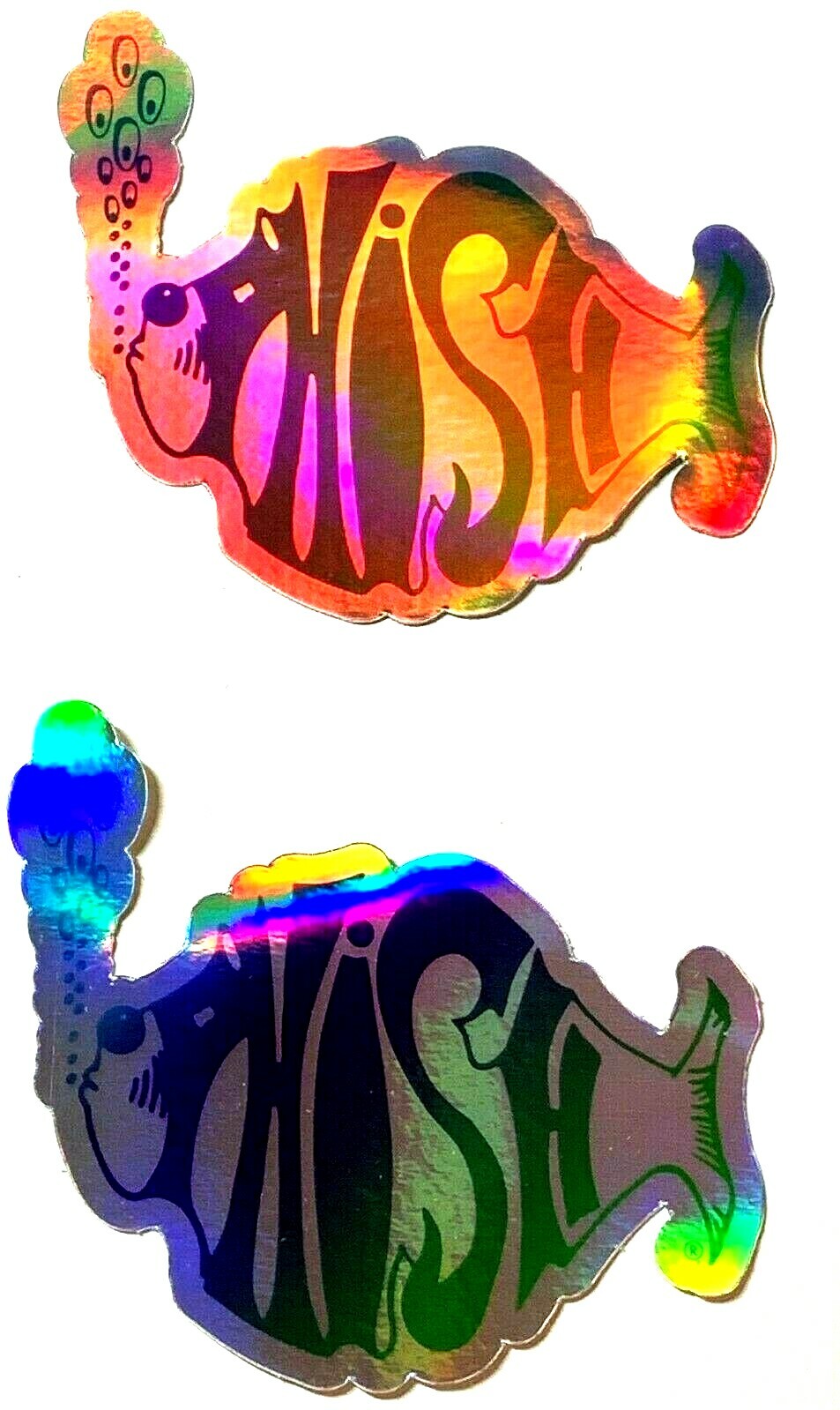 Phish Classic Logo Sticker [Holographic Web Exclusive] Memorabilia ...