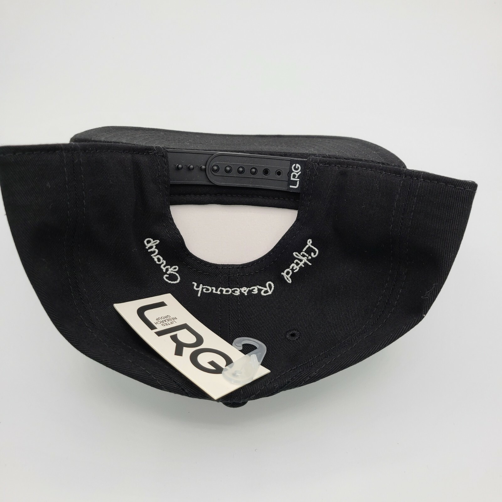 Lifted Research Group Hat Black Red White LRG Star Tree Snapback ...