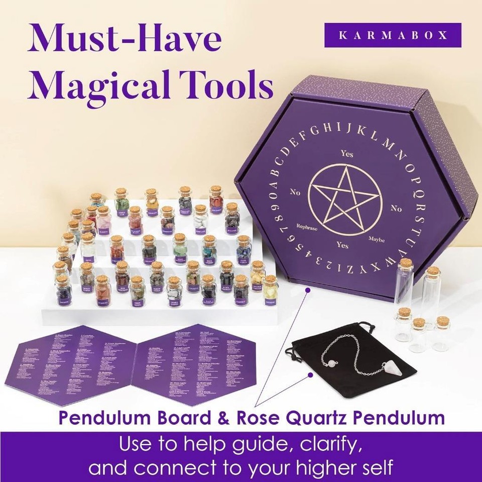 Witchcraft Supplies Witch Stuff Spell Kit,Wiccan Supplies Authentic ...