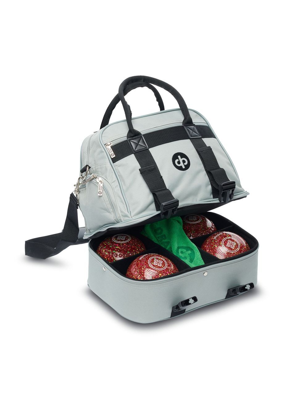 DRAKES PRIDE CROWN GREEN / FLAT GREEN 4 BOWL MIDI BAG **B4248** | eBay UK