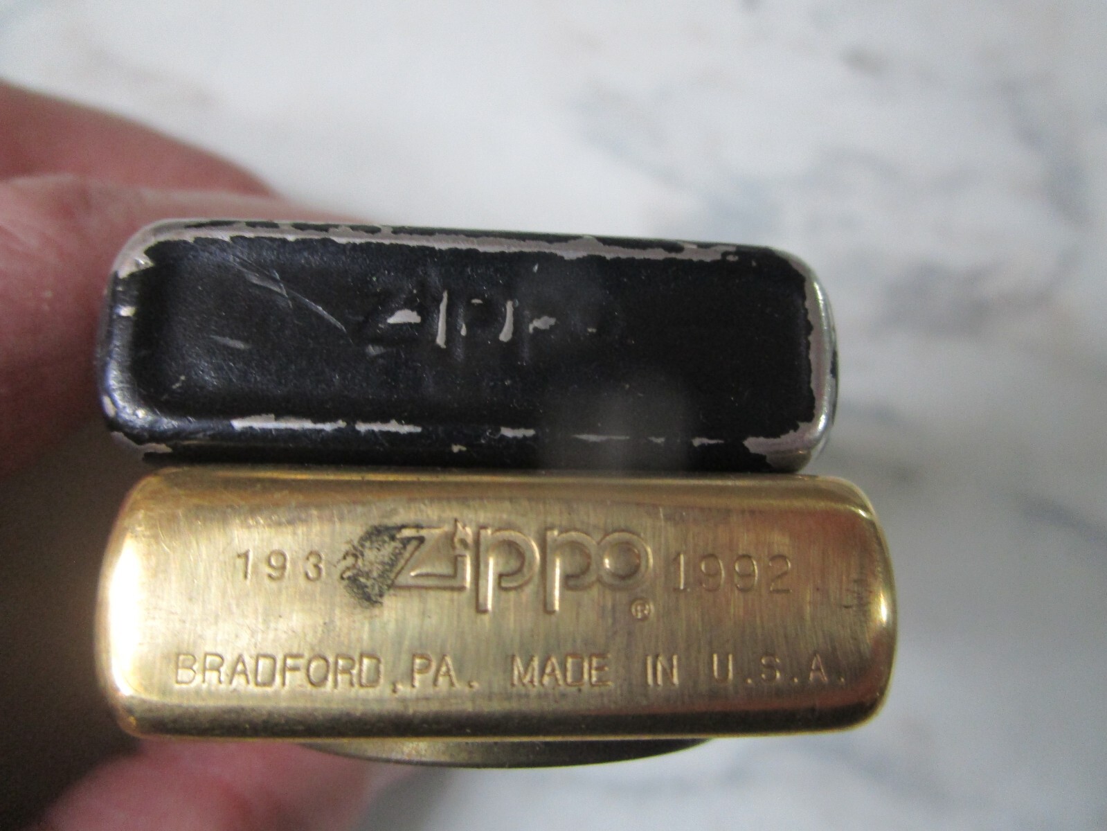 VINTAGE ZIPPO LOT- BRASS CAMEL, BLACK ZIPPO | eBay