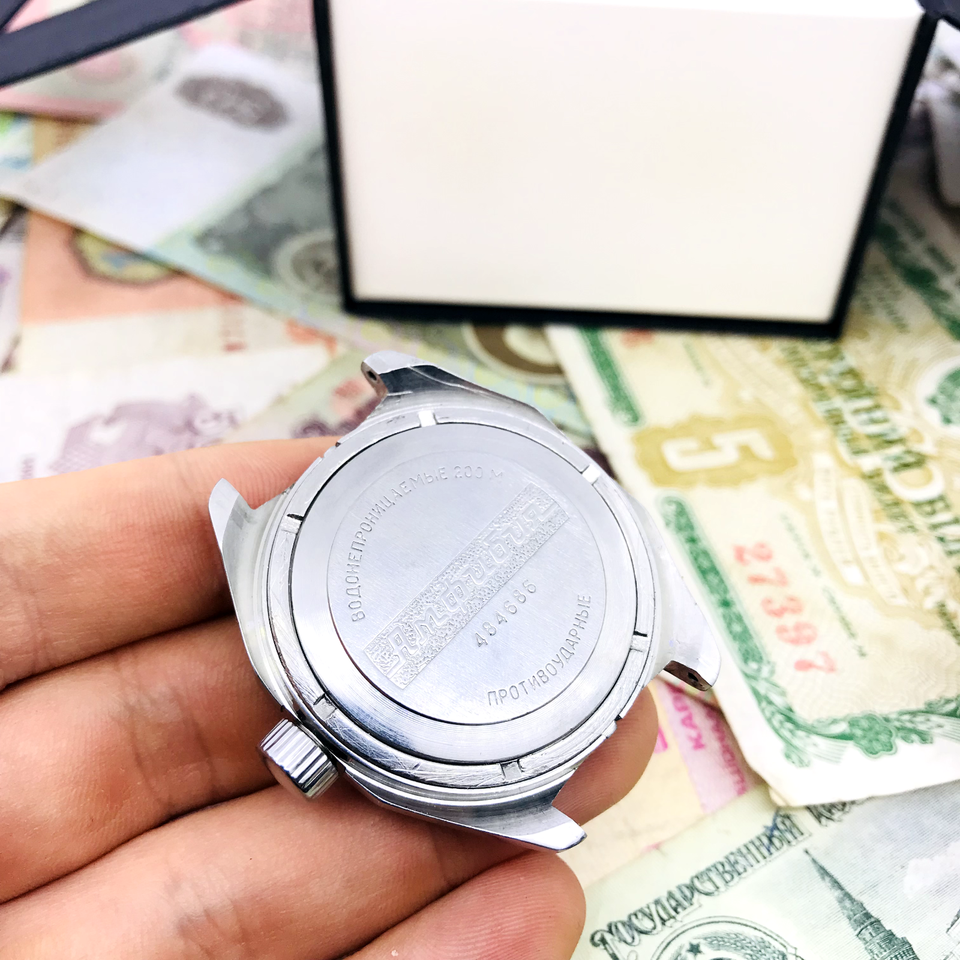 🤿 Original Sniper Rare Vostok Amphibia 2409 Wostok USSR Soviet ...