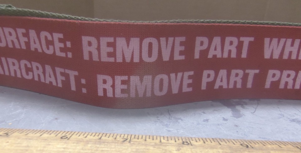 Reif M M & Co. - Aircraft - Remove Prior to Launch Streamer - P/N ...