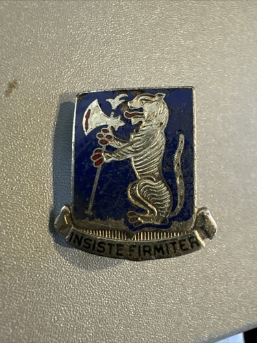 Authentic US Army 77th Armor Regiment Unit Crest DI DUI Insignia 6A | eBay