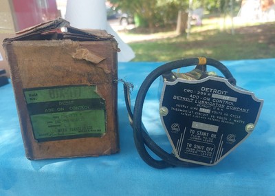 Parts - Detroit Lubricator Co