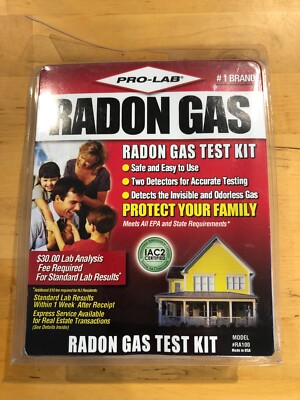 PRO-LAB RADON GAS TEST KIT - RA100 | eBay