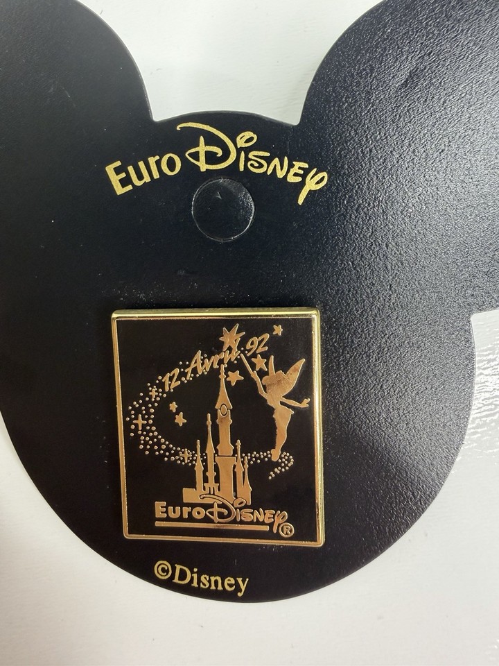 DLRP 1992 EuroDisney Castle Tinker Bell 12 AVRIL 92 Euro Disney Pin | eBay