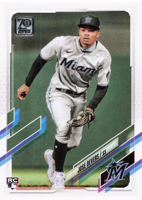 Jose Devers Rookie Topps Updated Series 2021 Baseball Card #US94 | eBay