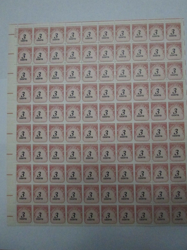 US POSTAGE DUE Stamps Collection: Scott#J89, J90, J91 & J92 Mint/NH ...