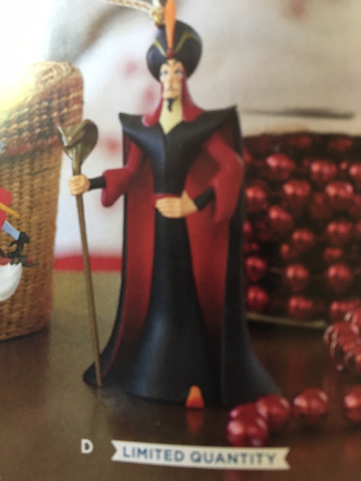 Hallmark Keepsake Ornament 2023 Disney Jafar Aladdin LIMITED EDITION | eBay