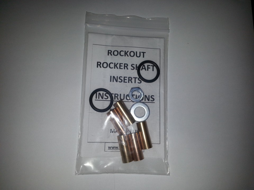 ROCKOUT Rocker Shaft Inserts STOP THAT TOP END TAPPING!! All Harley V ...