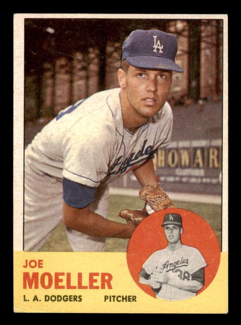 1963 Topps Baseball #53 Joe Moeller EX *e5 | eBay