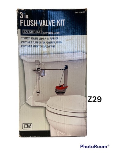 Everbilt 3 in. Universal Toilet Adjustable Flush Valve with Flapper # ...