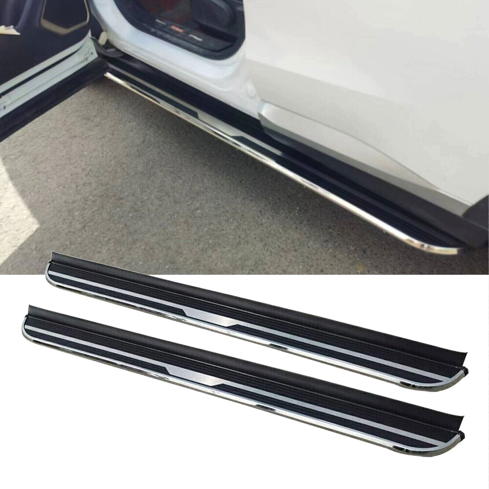 2Pcs Fit for Haval Jolion 2021 2022 2023 Side Step Running Board Nerf ...