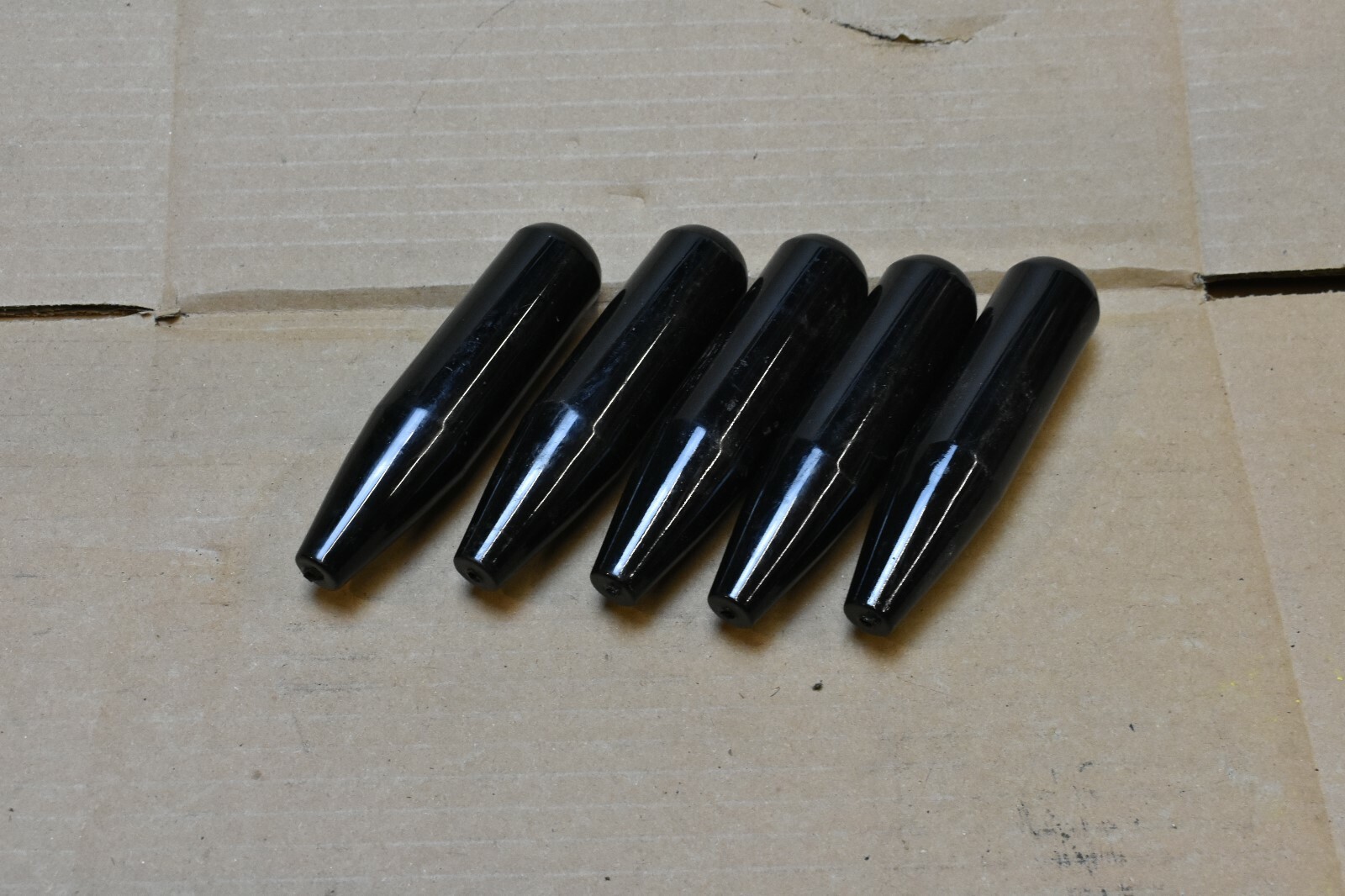 5 x Black Plastic Tool Handles, 4" x 1" Diameter | eBay UK