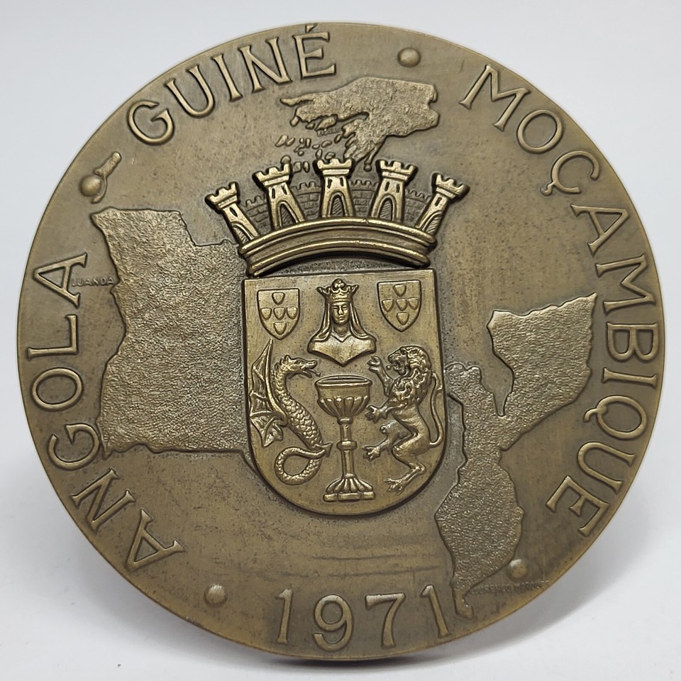 MILITARY 1971 Monument to OVERSEAS HEROES/ ANGOLA GUINEA MOZAMBIQUE ...