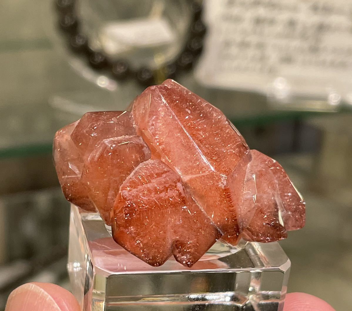 Strawberry Quartz Strawberry Quartz Gemstone Oval Shape Smooth