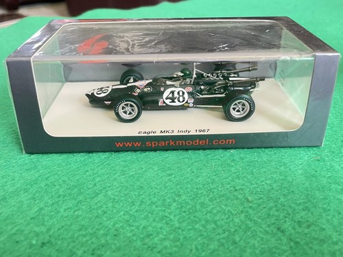 Spark #S4256 1/43 Eagle Mk3 #48 ‘67 Indy 500 Jochen Rindt Unopened Mint ...