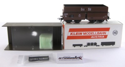 Klein Modellbahn 3564 H0 Güterwagen Erzwagen Erz IId der DB mit OVP ...