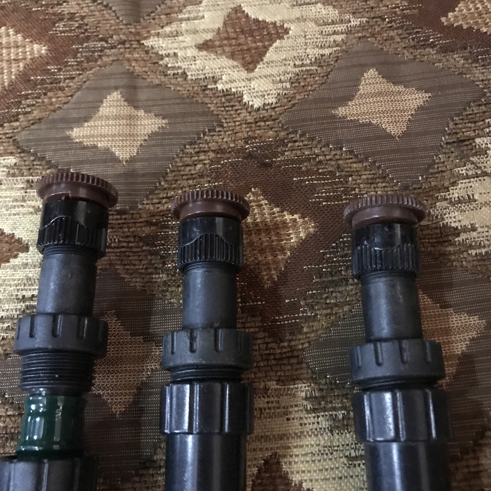 3X Orbit 16" - 30" Adjustable Height Shrub Riser Sprinkler Variable ...