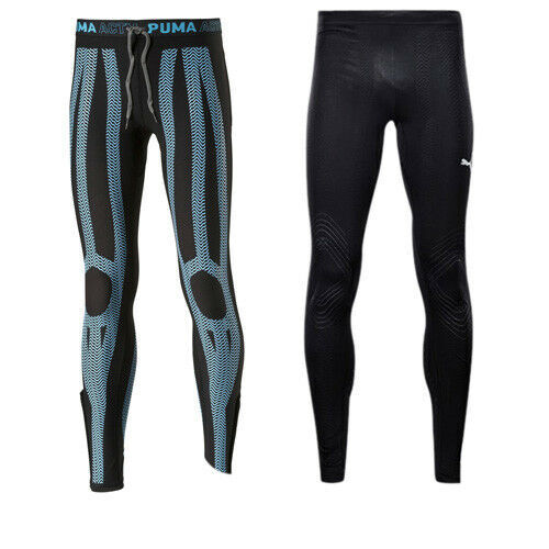 Puma Running ACTV 2.0 Mens Compression Fitness Gym Long Tights 512890 ...