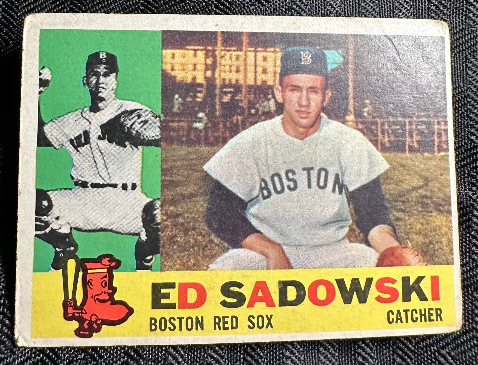 1960 Topps Ed Sadowski #403 Boston Red Sox | eBay