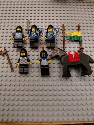 Lego Vintage Black Falcon Castle Knights Minifigures X5 Bundle | eBay UK