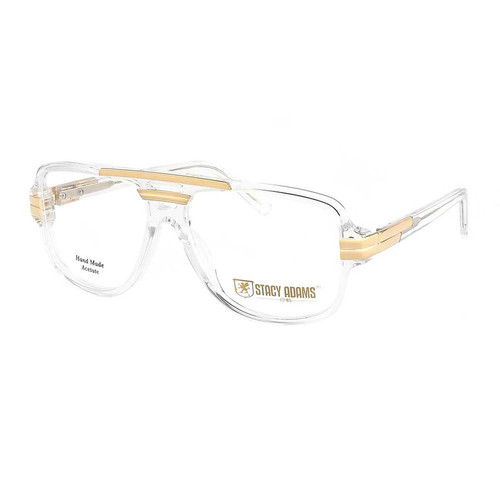 Stacy Adams - SA1136 - Mens Acetate Aviator Style Eyeglass Frames - 59 ...