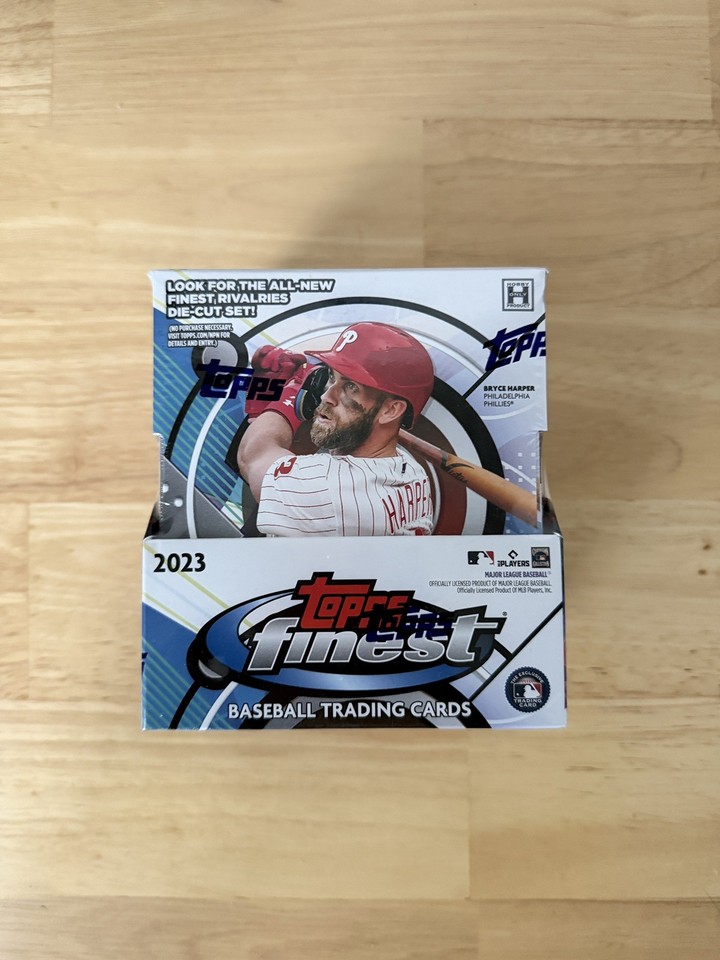 2023 Topps Finest MLB Baseball Hobby Box Factory Sealed | eBay