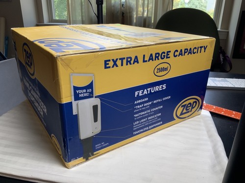 New, Zep Hand Dispenser Cleaner Touch-Free Motion & Stand TFHSU-1 ...