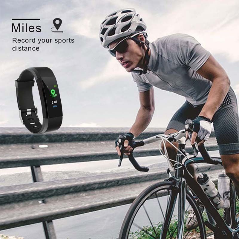 Fitness Smart Watch Activity Tracker Heart Rate For Women Men Oxygen BP ...