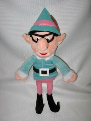 Large 16" CVS Plush TALL ELF w/ Glasses Rudolph 1999 Stuffins Stuffed ...