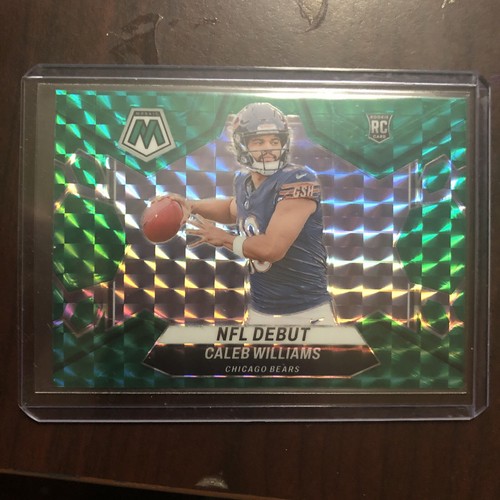 2024 Panini Mosaic - NFL Debut Green Mosaic Prizm #289 Caleb Williams ...