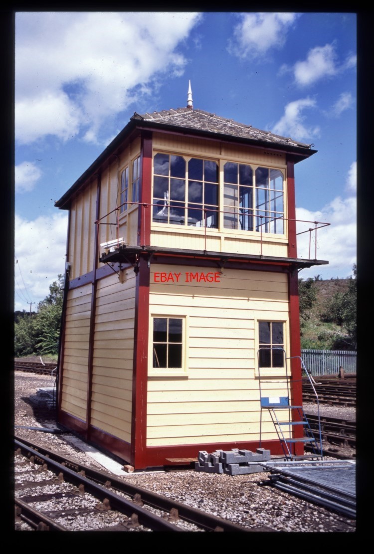PHOTO STAVELEY ENGING SHED SIGNAL BOX | eBay UK
