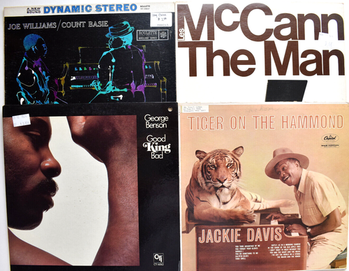 LOTx 4 LP RECORDS JOE WILLIAMS COUNT BASIE GEORGE BENSON LES MCCANN JACK DAVIS | eBay