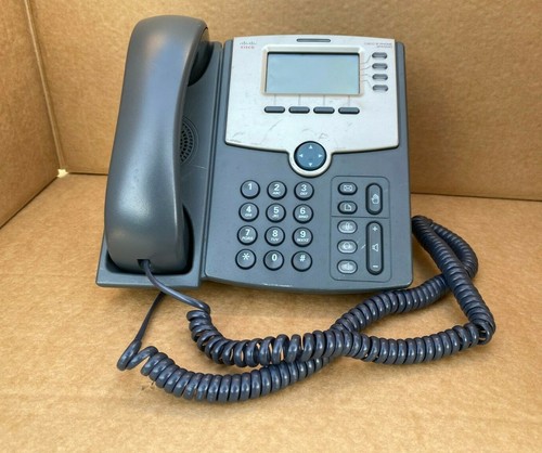 Cisco SPA504G IP Phone with Stand & Handset Cisco SPA 504G 4-Line PoE ...