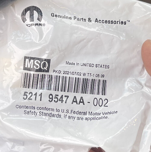 Multi-Purpose Electrical Connector Kit Mopar 52119547AA for sale online ...