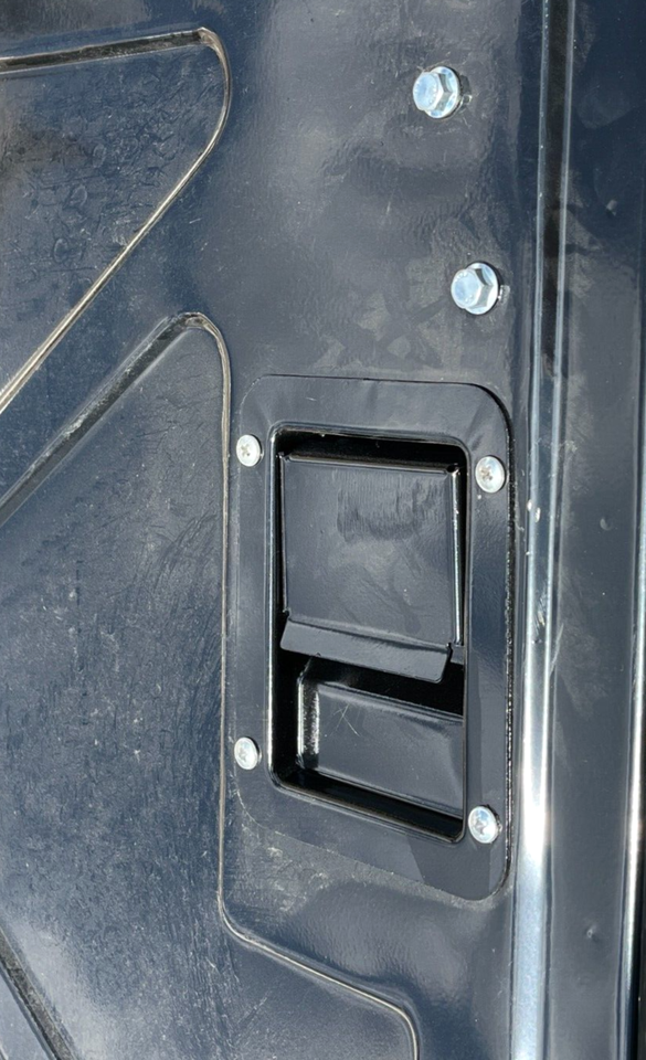 NEW BLACK METAL HMMWV HUMVEE DRIVER AND PASSENGER REAR DOOR LH & RH X ...