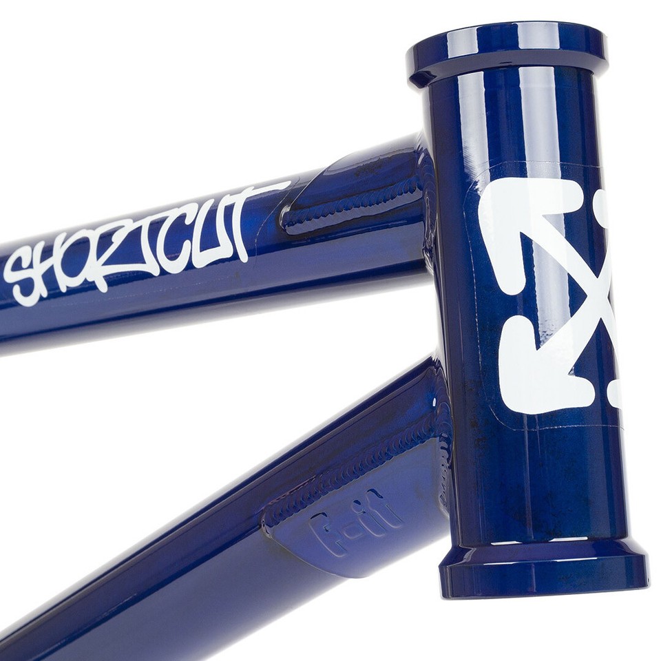 FIT BIKE CO BMX SHORTCUT v2 BICYCLE FRAME TRANS BLUE | eBay