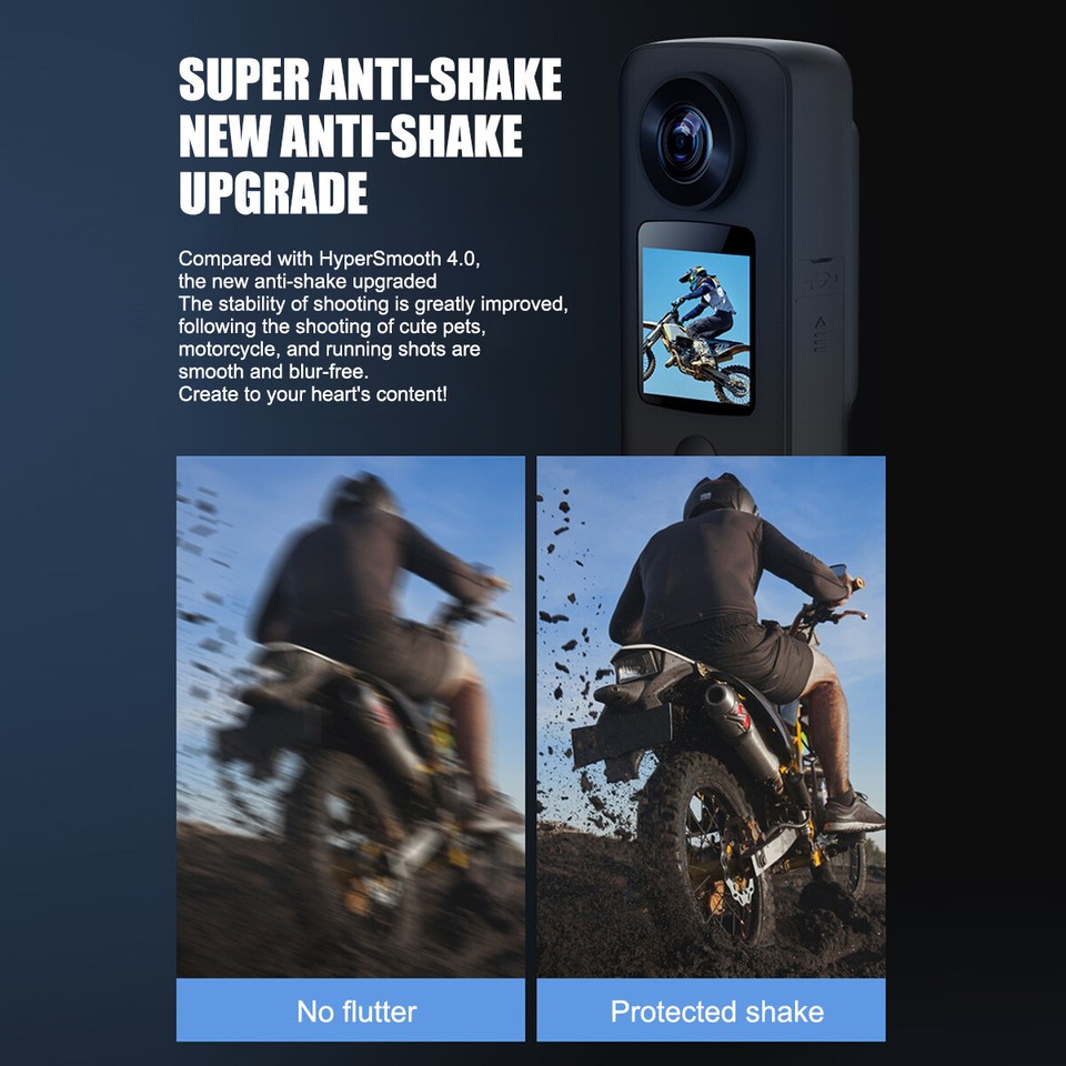 4K HD Wifi Action Camera Waterproof Vlog Sports Selfie Premium Kit Fit ...