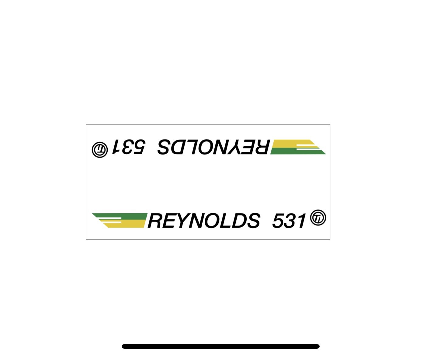 Reynolds 531 Decal Stickers old school BMX | eBay UK