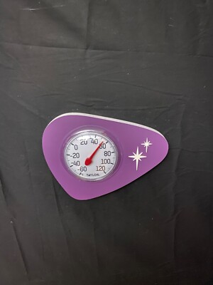 Mid Century Atomic Thermometer, Water Proof, Outdoors or Indoors ...